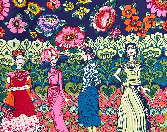 Frida La Catrina by De Leon Design Group Alexander Henry Frida Fabric ...