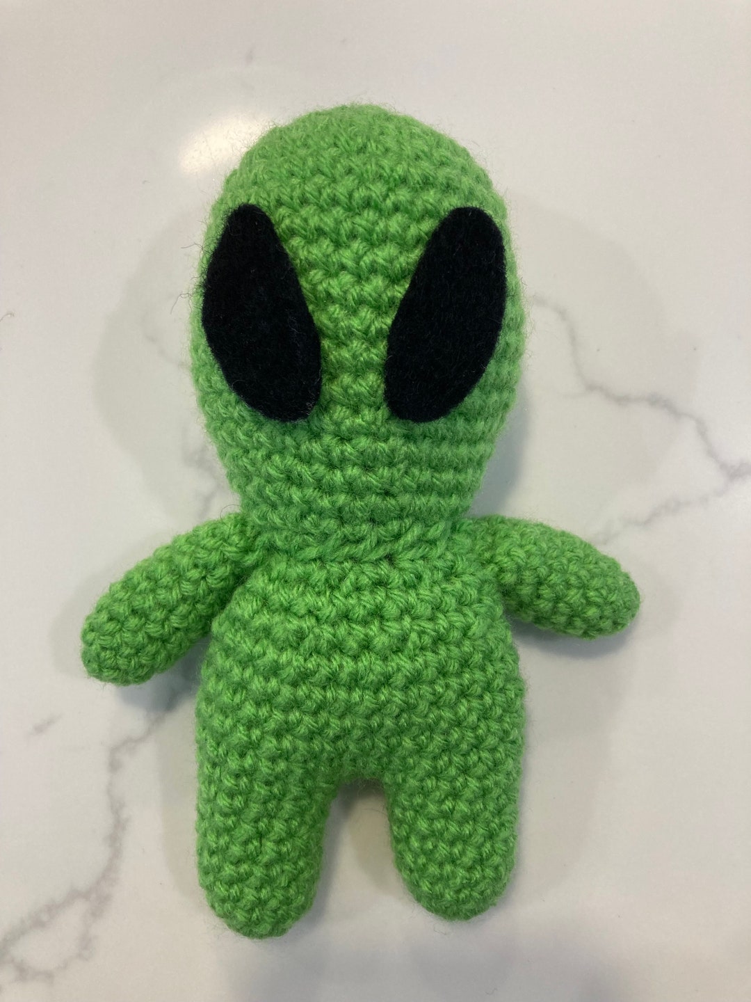 Crochet Green Alien Plushie - Etsy