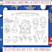 GINGERBREAD CHRISTMAS Coloring POSTER, Gingerbread Coloring Page ...