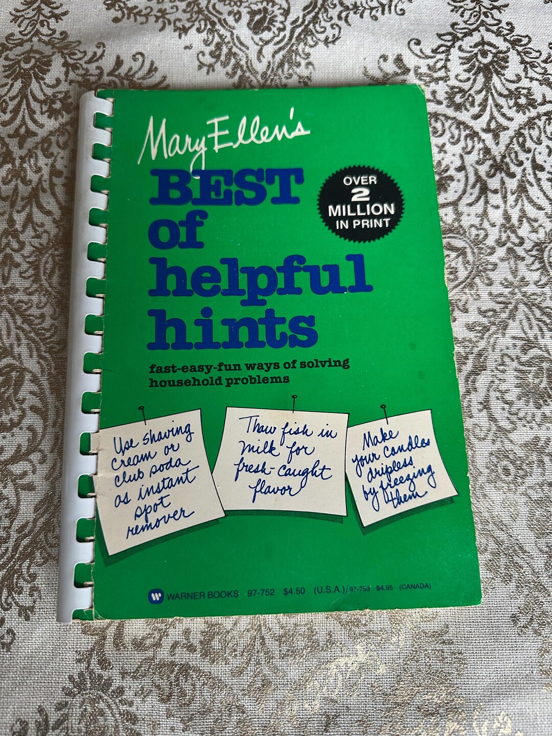 Mary Ellen's of Helpful Hints, Vintage Household Tips Book - Etsy