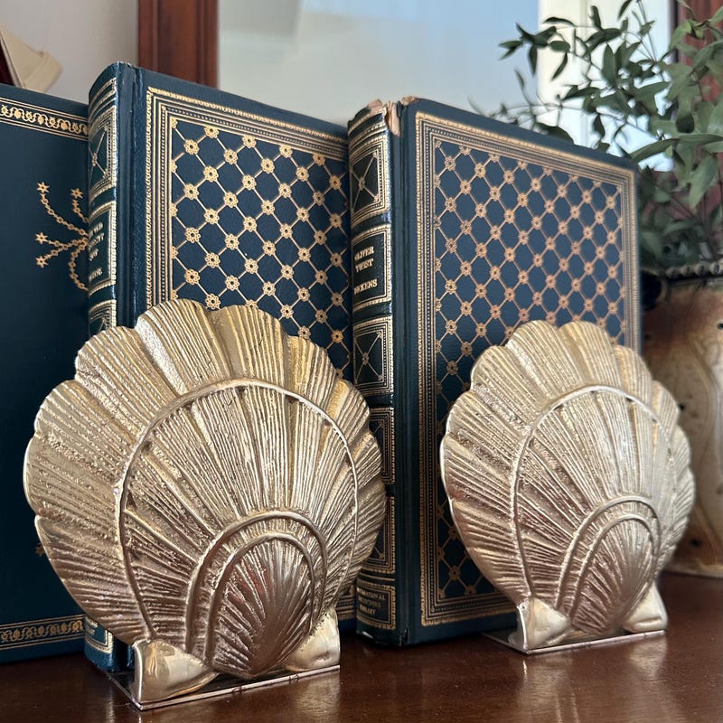Shell Bookends - Etsy