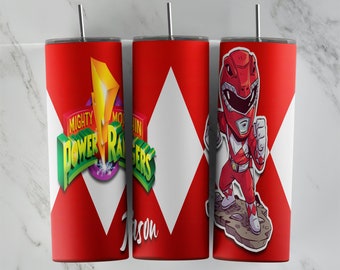 Power Rangers Sublimation Tumbler - Etsy