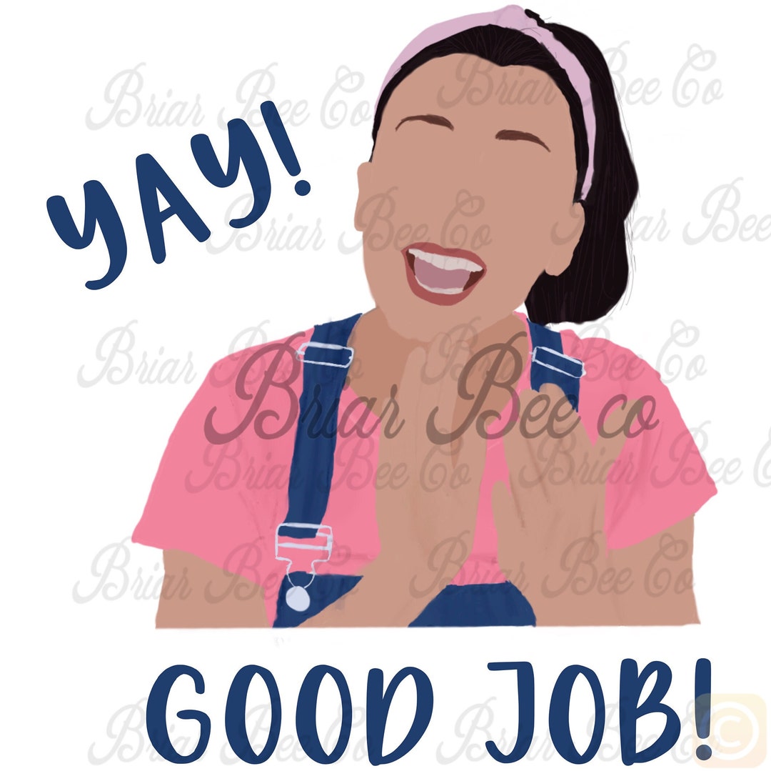 Ms. Rachel Songs for Little- Yay, Good Job- Sublimation Digital File ...