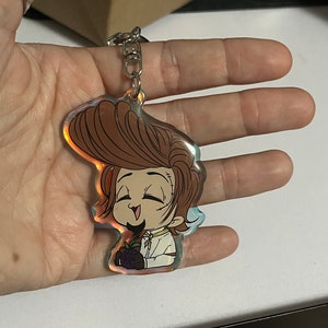Thatch 4th Division Commander | One Piece Stickers | Anime Keychain ...