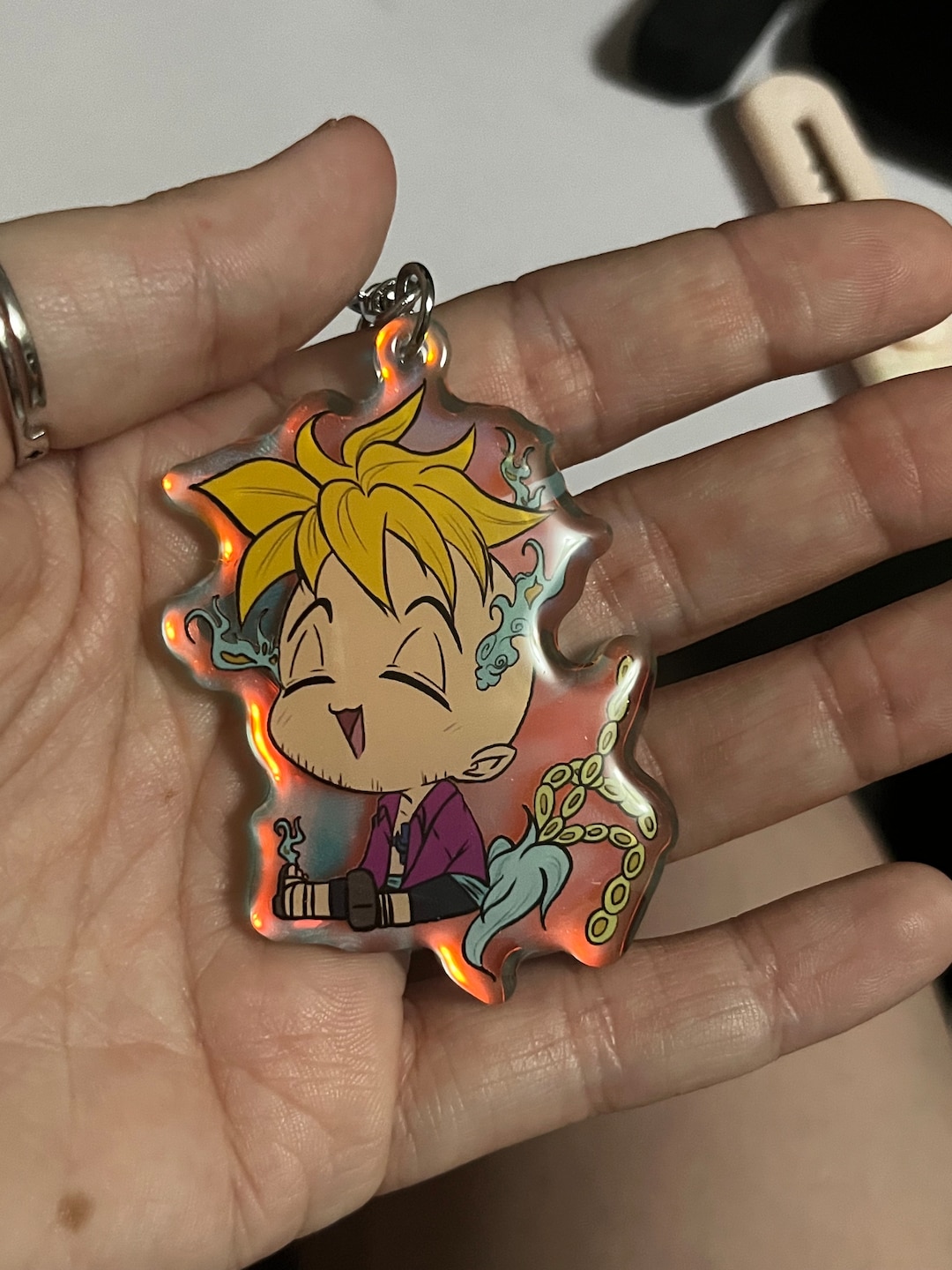Marco the Phoenix Charm | One Piece Keychains | Anime Keychain | Chibi ...