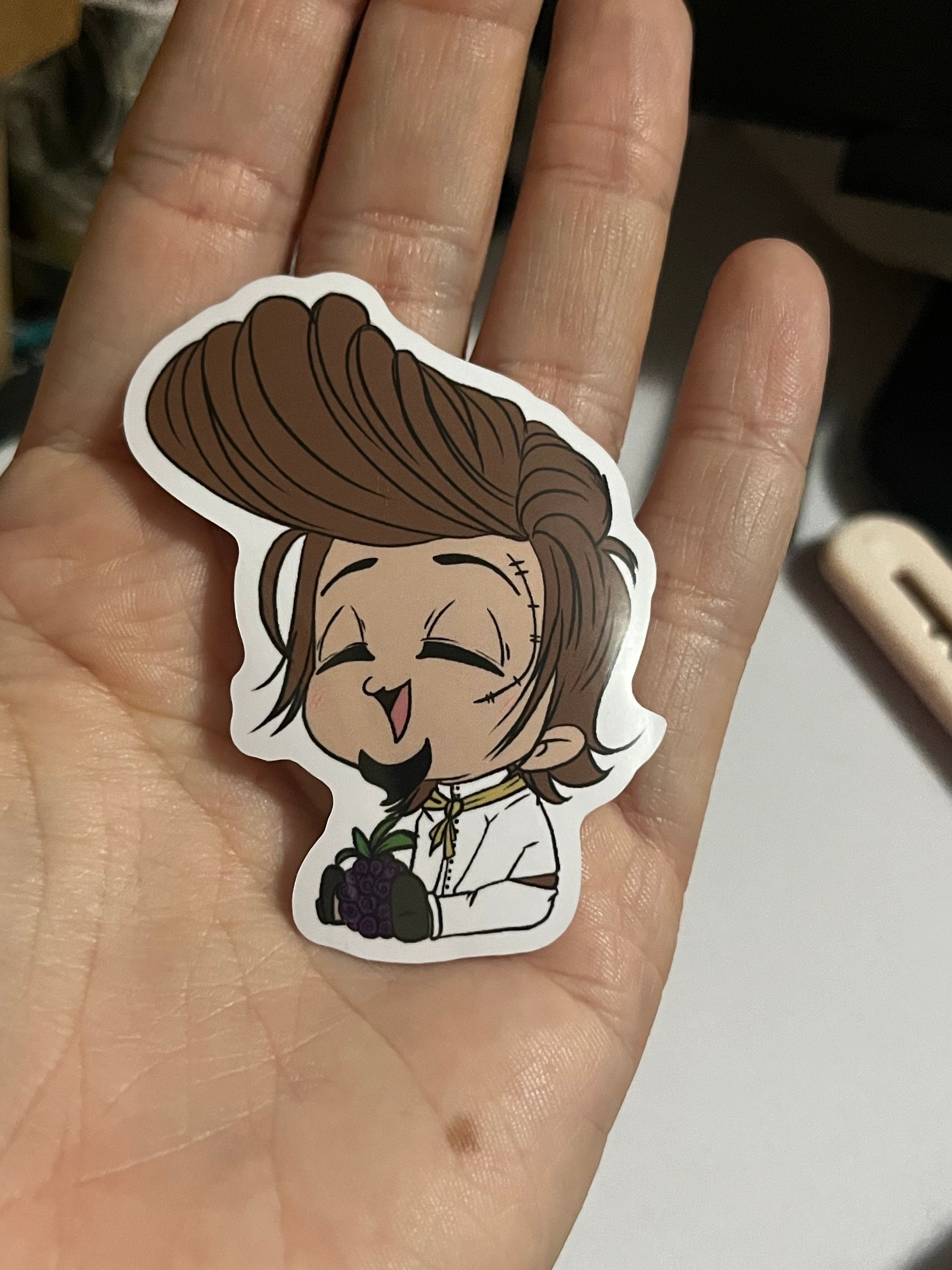 Thatch 4th Division Commander | One Piece Stickers | Anime Sticker ...