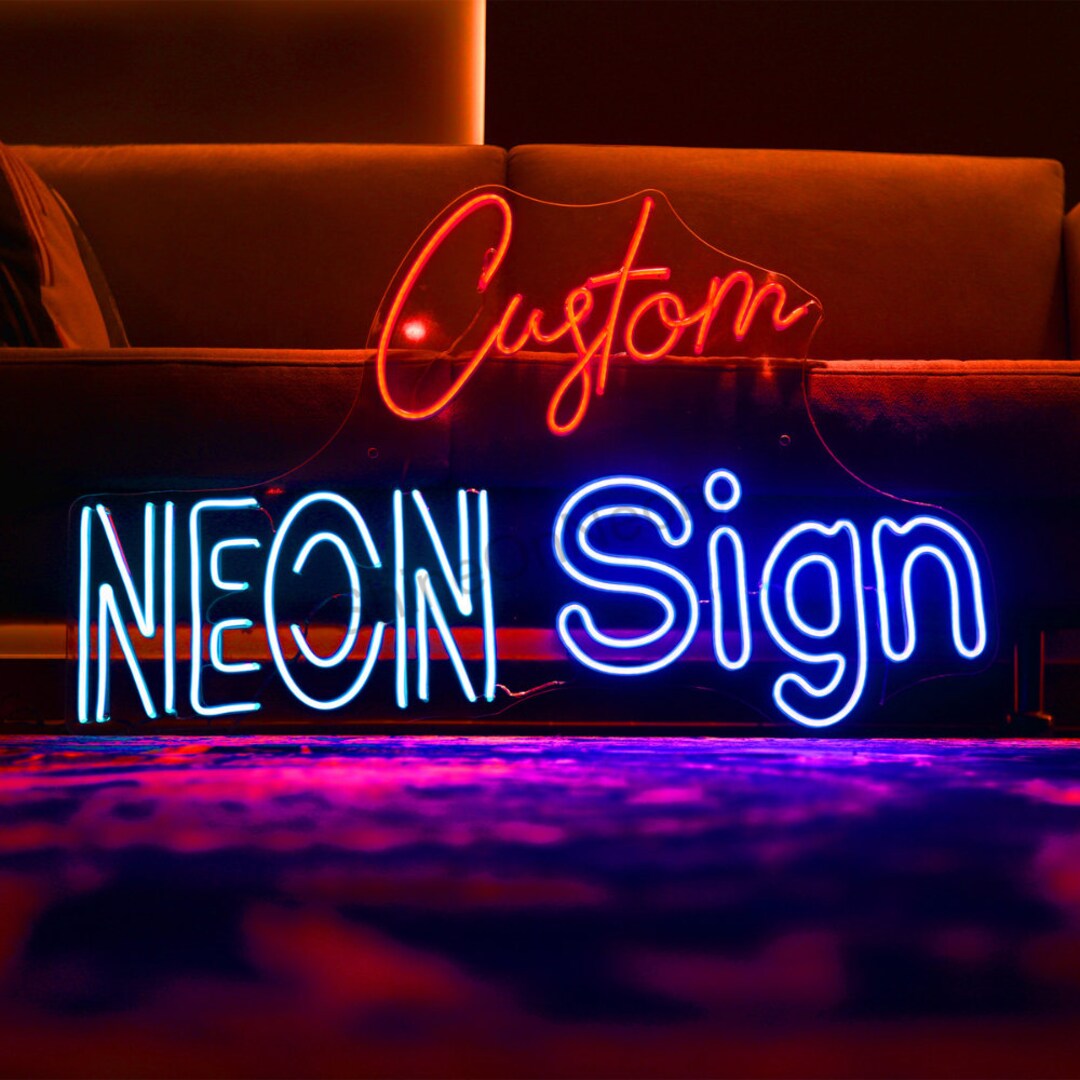 Personalized Aesthetic Neon Sign Wall Art Decor Wedding Neon Sign ...