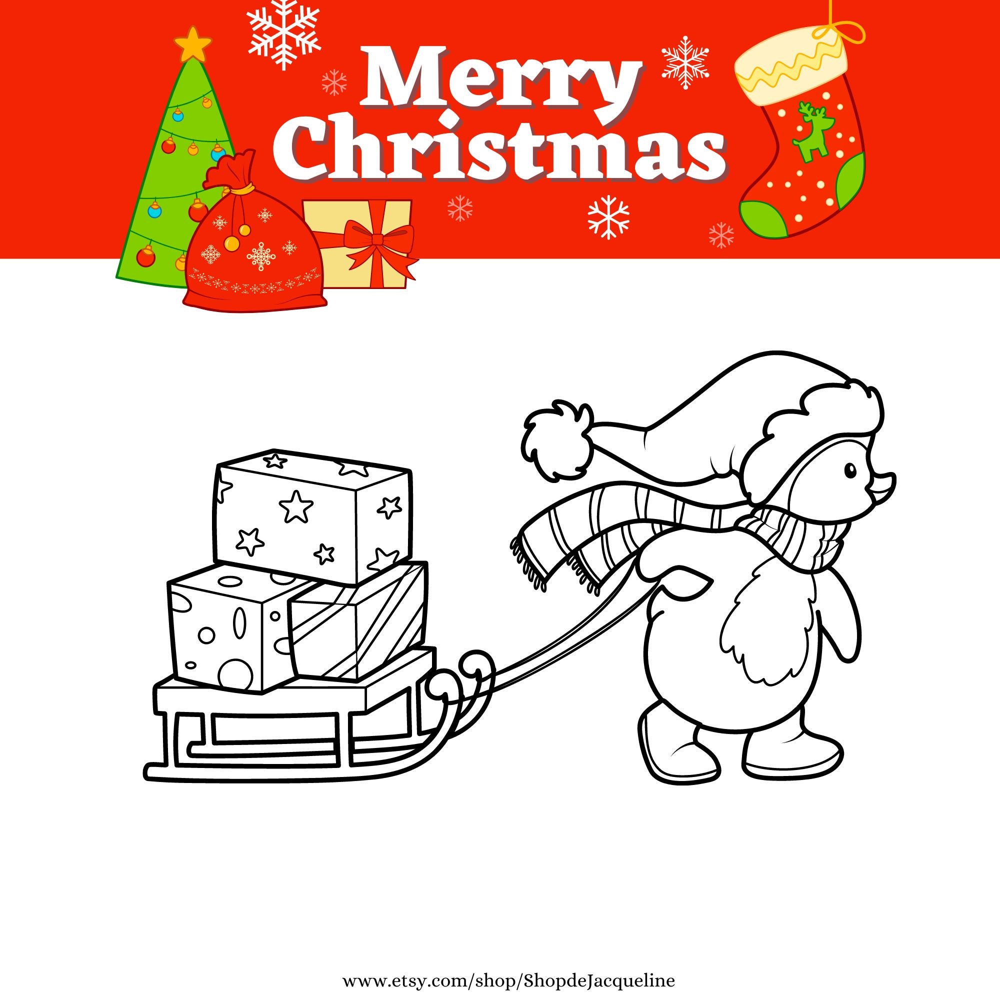 10 Christmas Coloring Pages | Printable Coloring Pages | Christmas ...
