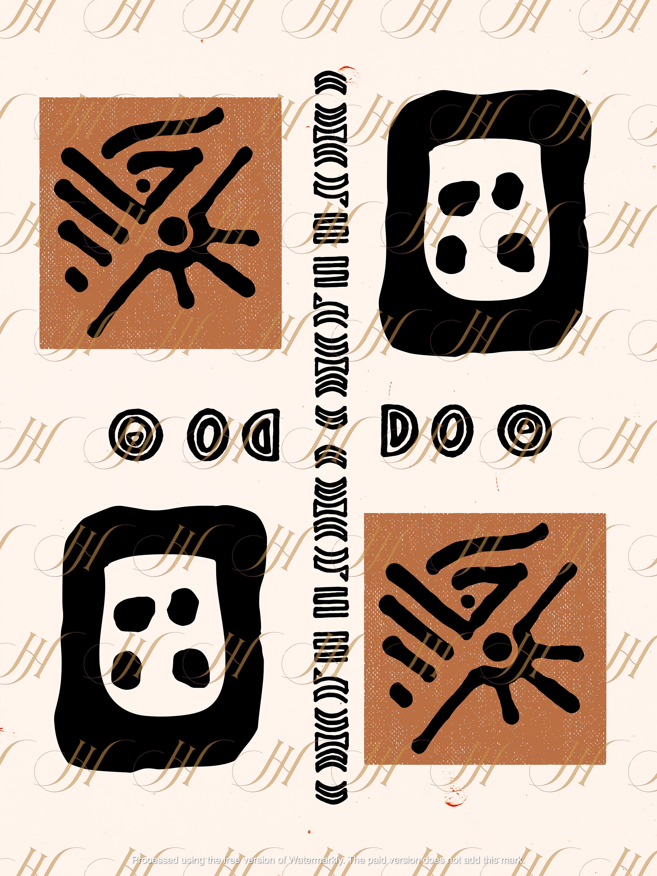 African Tribal Art Work Tribal Art Housewarming Gift Printable Art - Etsy