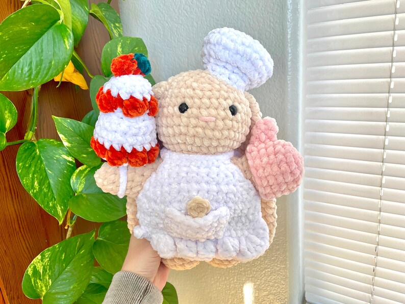 Crochet Bunny Pattern Baker Bunny Pattern Crochet Rabbit - Etsy