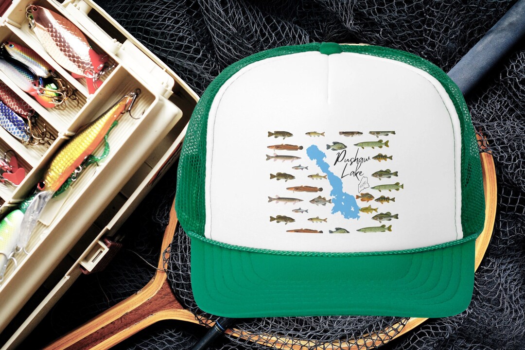 Pushaw Fish Trucker Cap - Etsy