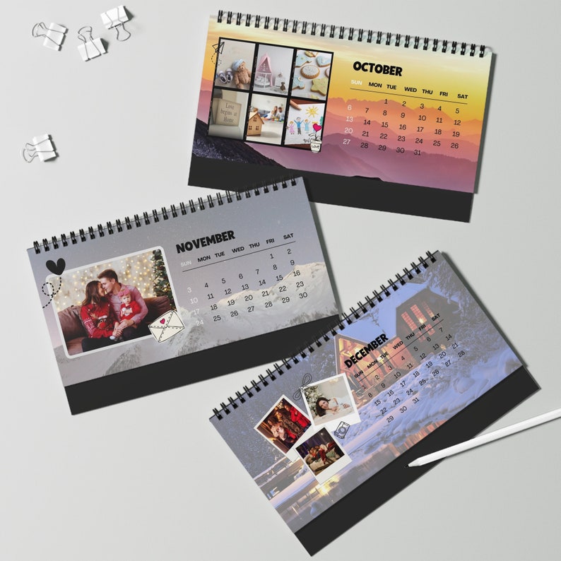 Custom Desktop Calendar Office Desk Calendar Special Days Special Dates ...
