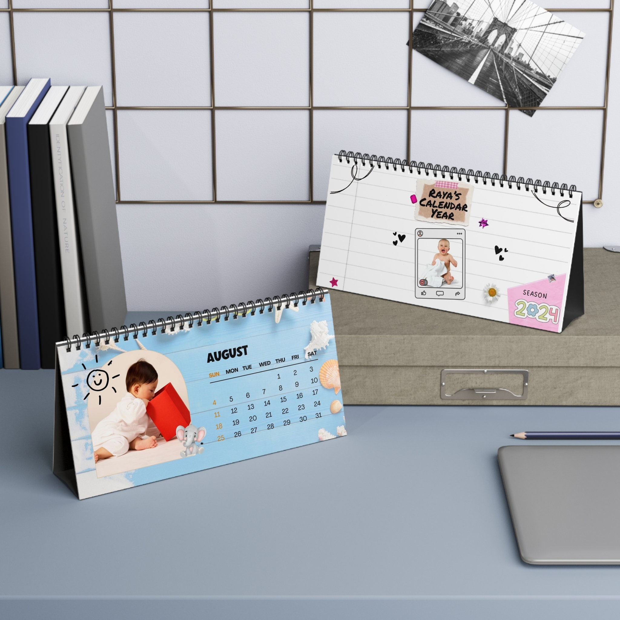 Custom Desktop Calendar Office Desk Calendar Special Days Special Dates ...