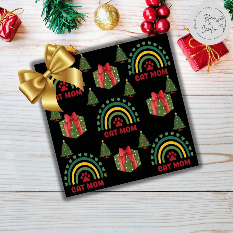 Meow Meow Present - Etsy