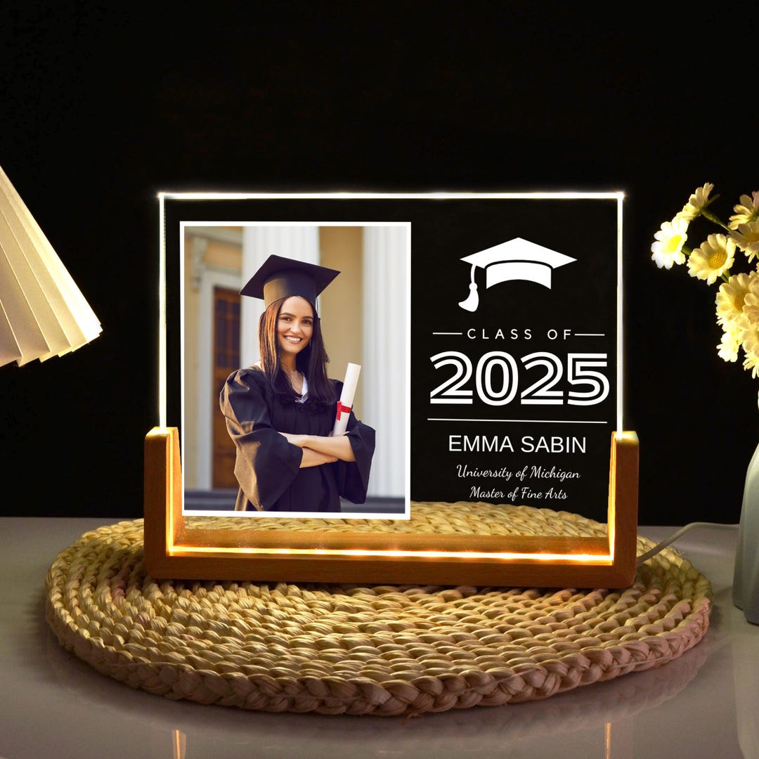 Personalized Graduation Picture Frame, Graduation Gifts for Her or Her ...