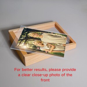 Custom Pixar Style Portrait Photos, Cartoon Couple Portrait, Solid Wood ...