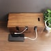 Handmade Wooden Cable Management Box • Walnut Cable Storage Box ...