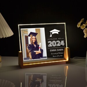Personalized Graduation Picture Frame, Graduation Gifts for Her or Her ...
