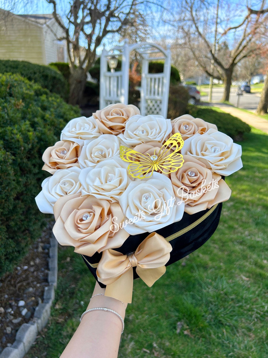 Eternal Roses, Ribbon Roses, Forever Roses - Etsy