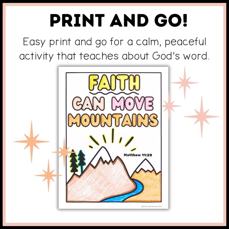 Bible Verse Coloring Pages, Scripture Memorization, Sunday Church ...