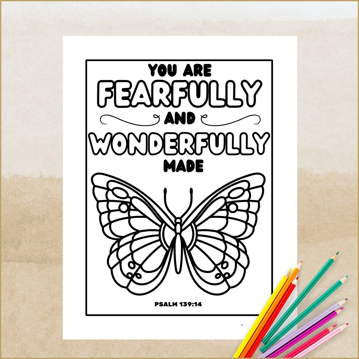 Bible Verse Coloring Pages, Scripture Memorization, Sunday Church ...
