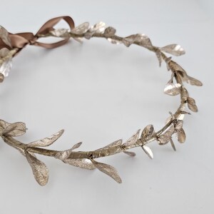 Gold Roman Crown, Greek God Headpiece, Goddess Hair Accessory, Caesar ...