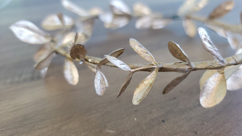 Gold Roman Crown, Greek God Headpiece, Goddess Hair Accessory, Caesar ...