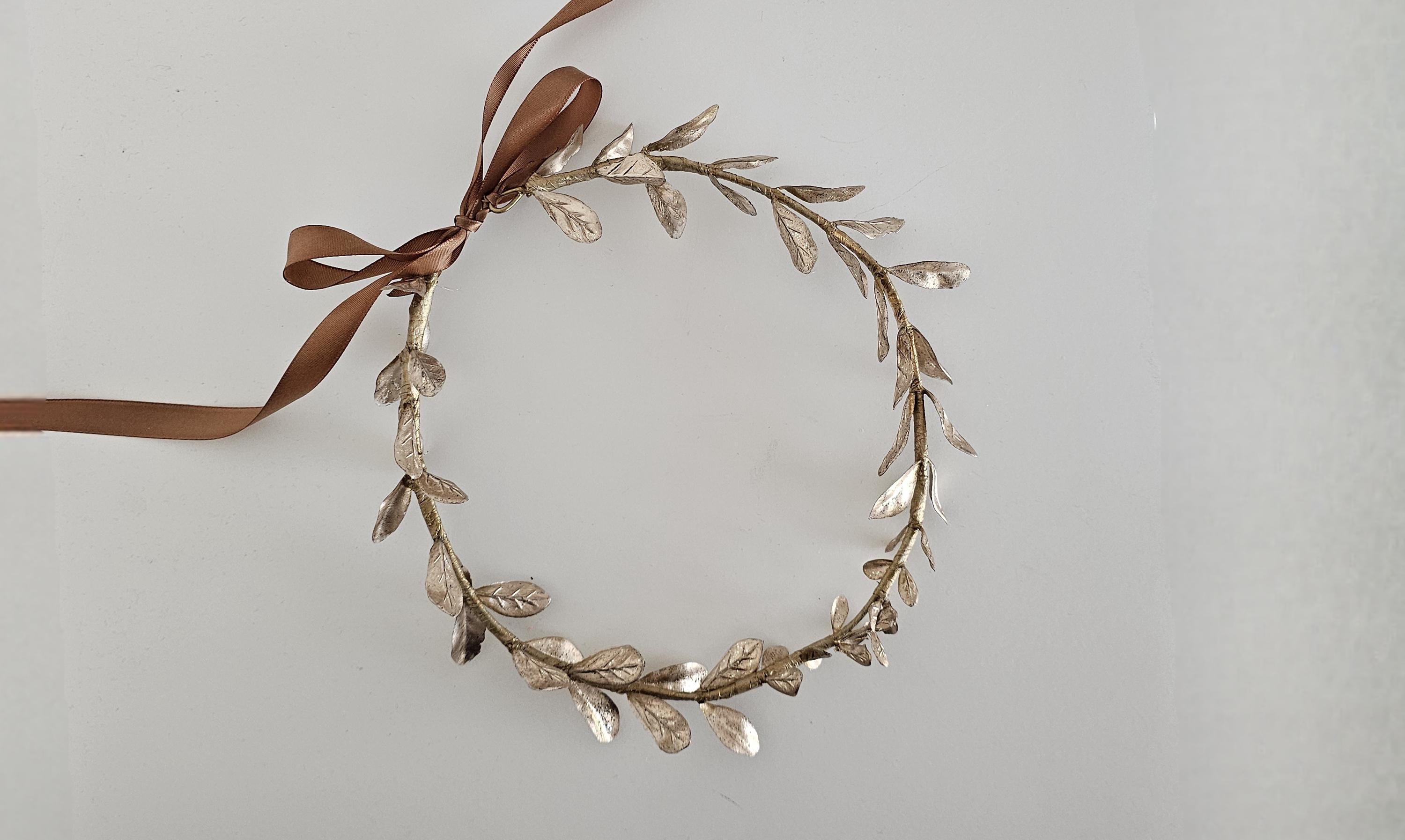 Gold Roman Crown, Greek God Headpiece, Goddess Hair Accessory, Caesar ...