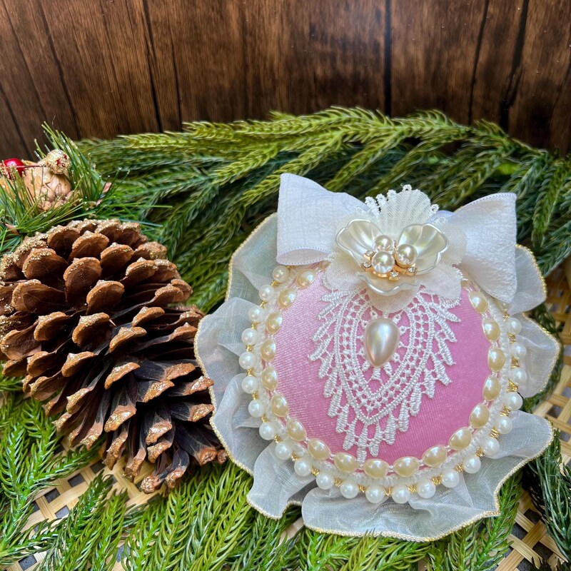 Pink Ornaments - Etsy
