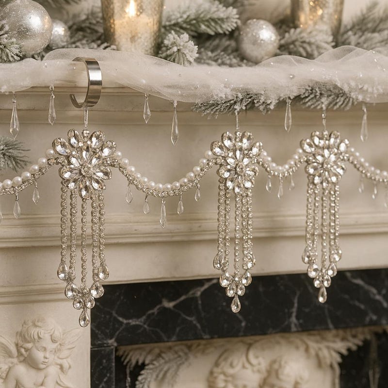 Crystal Garland - Etsy