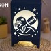 Rugby Lantern - Sports Shadow Box SVG - Paper Cut - Light Box SVG File ...