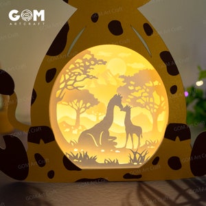 Pack 3 Animal Lantern SVG - Lion Lanterns, Monkey Lanterns, Giraffe ...