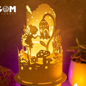 Paper Lanterns Little Fairy SVG - Paper Cutting Template - Lantern SVG ...
