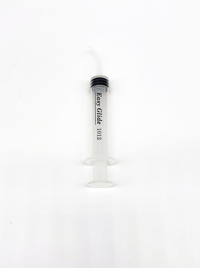 Curved Tip Syringes for Precise Application of Glue, Resin, Epoxy, and ...