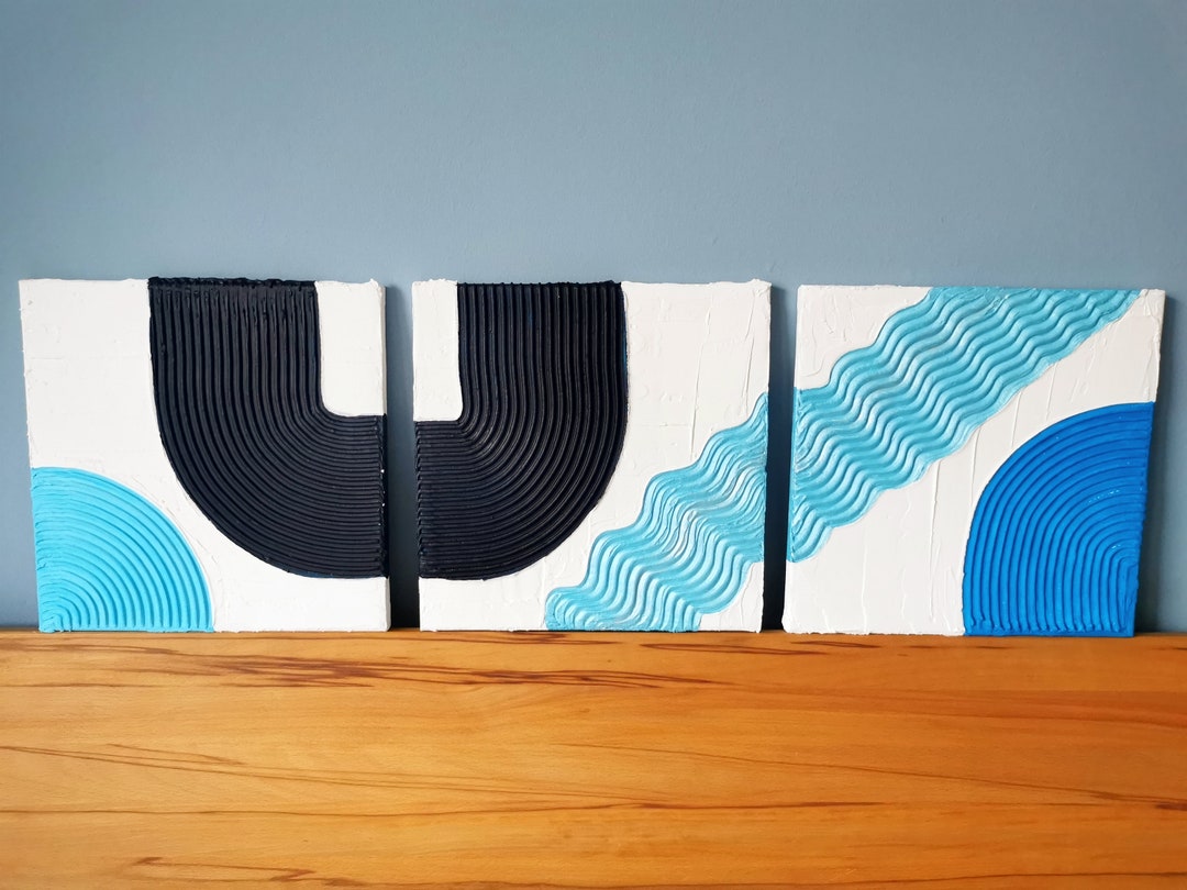 Structured Art, Textured Image on Canvas, Abstract, Painting ...