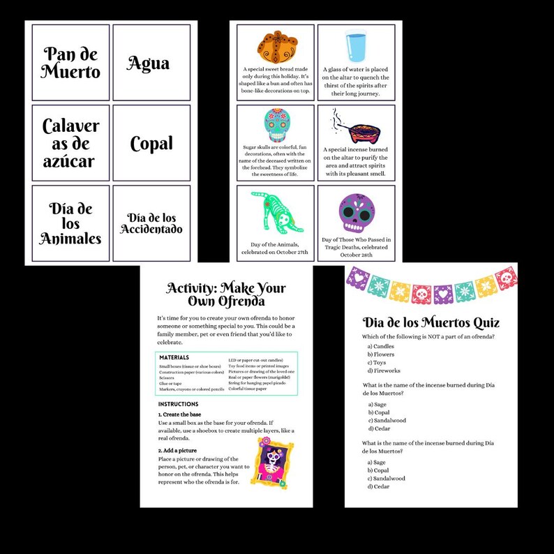 Dia De Los Muertos | Day of the Dead | Homeschool Study Unit | Digital ...