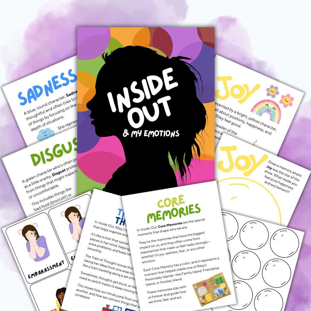 Inside Out Emotions Film Study Unit | Digital Download Curriculum - Etsy