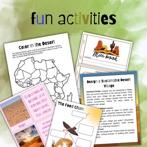 Secrets of the Sahara Desert | Homeschool Study Unit | Science Digital ...