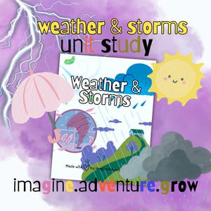 Weather & Storms Homeschool Study Unit | Digital Download Curriculum - Etsy