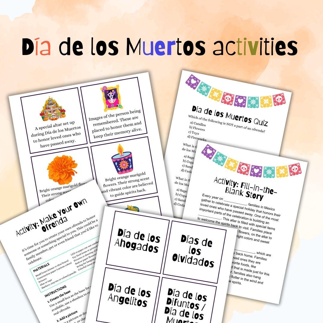 Dia De Los Muertos | Day of the Dead | Homeschool Study Unit | Digital ...