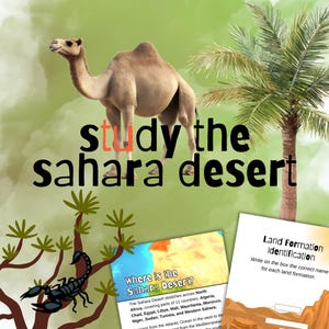 Secrets of the Sahara Desert | Homeschool Study Unit | Science Digital ...