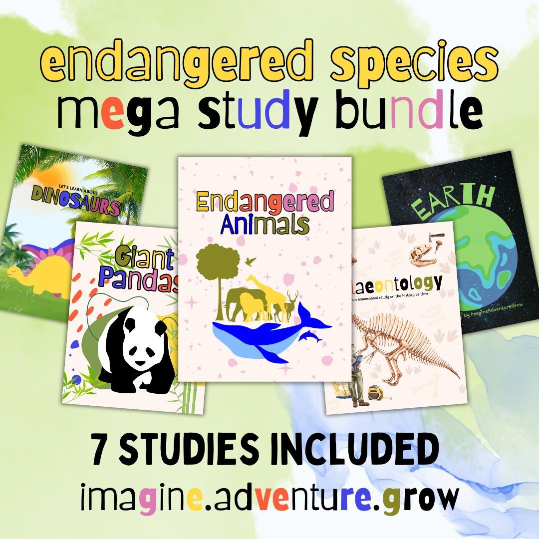Endangered Animals Bundle for Kids | Conservation Unit | Panda Penguins ...