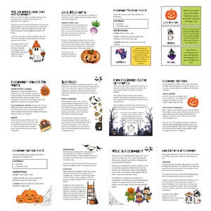 Halloween | Holiday | Homeschool Study Unit | Digital Download ...