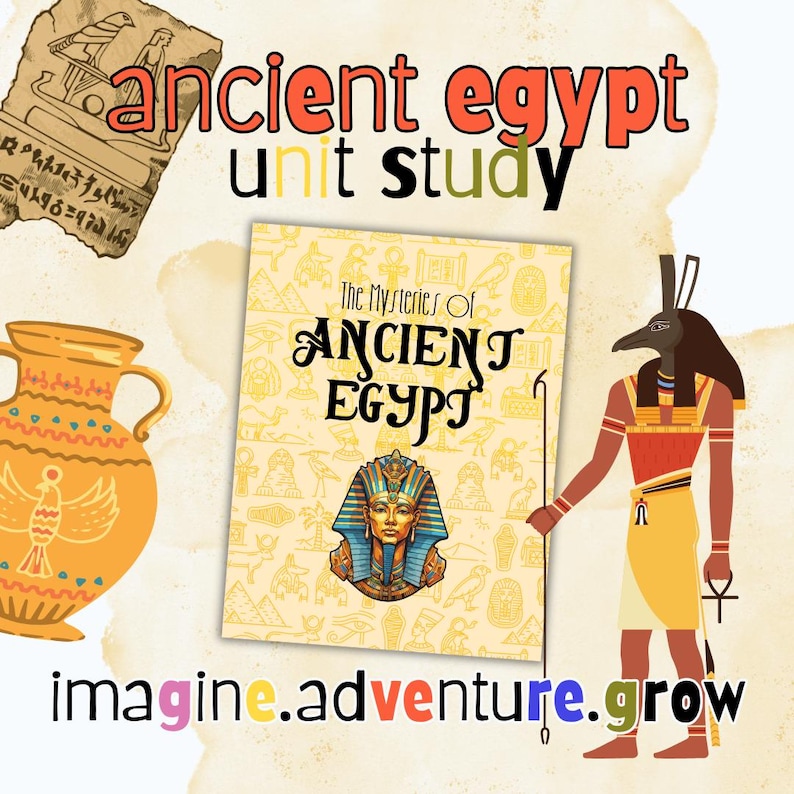 Ancient Egypt | Homeschool Study Unit | Digital Download Curriculum - Etsy