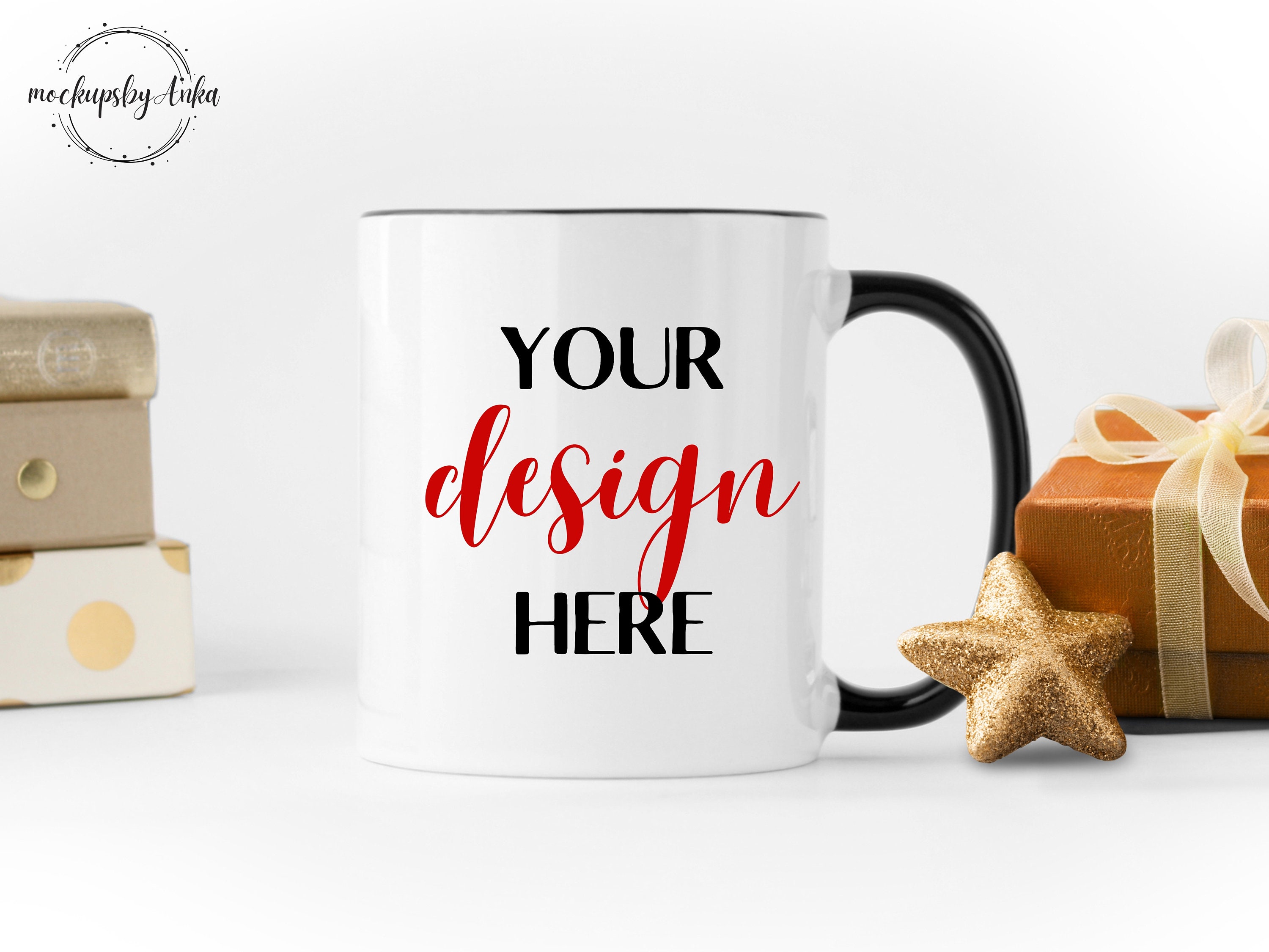 Mug Mockup Bundle , 2 Mugs Mockup, 11 Oz Two Tone Mugs Mockup Bundle ...