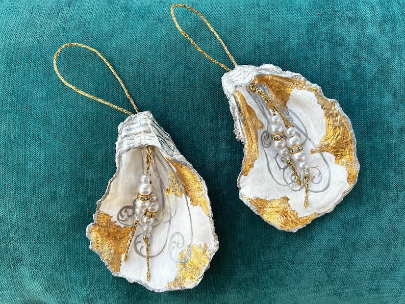 Christmas Coastal Ornaments - Etsy