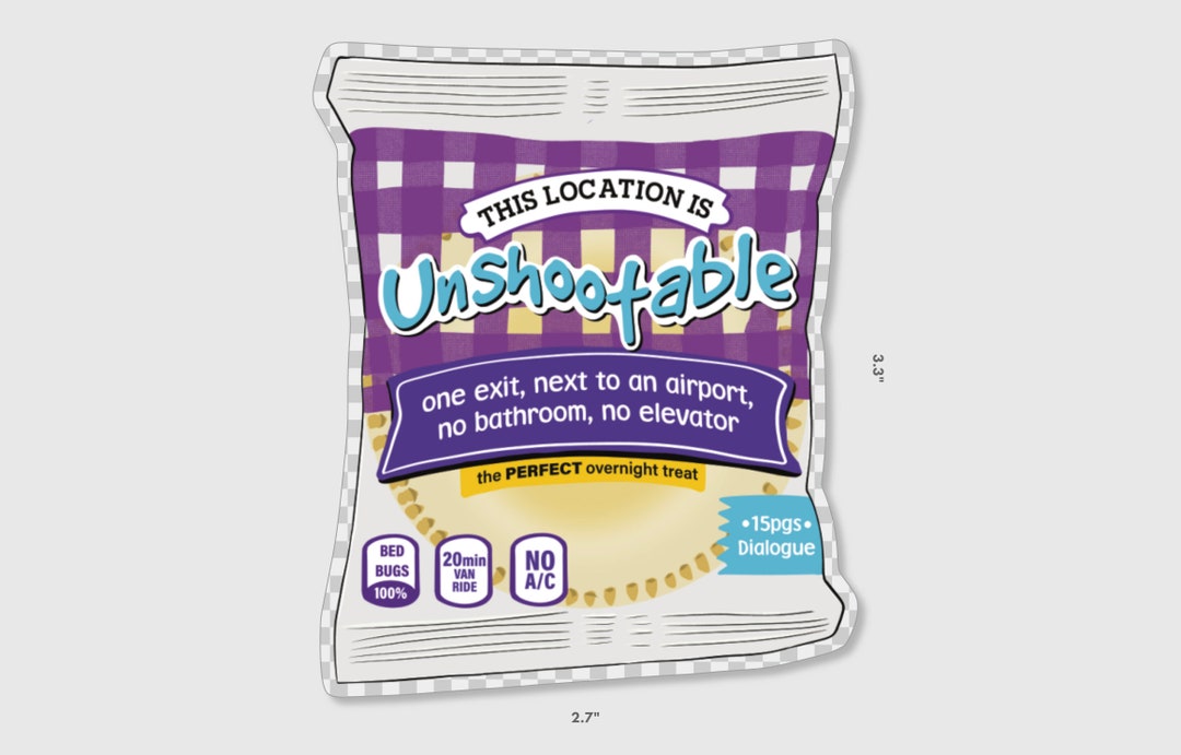 This Location is Unshootable smuckers Uncrustable Meme Sticker - Etsy