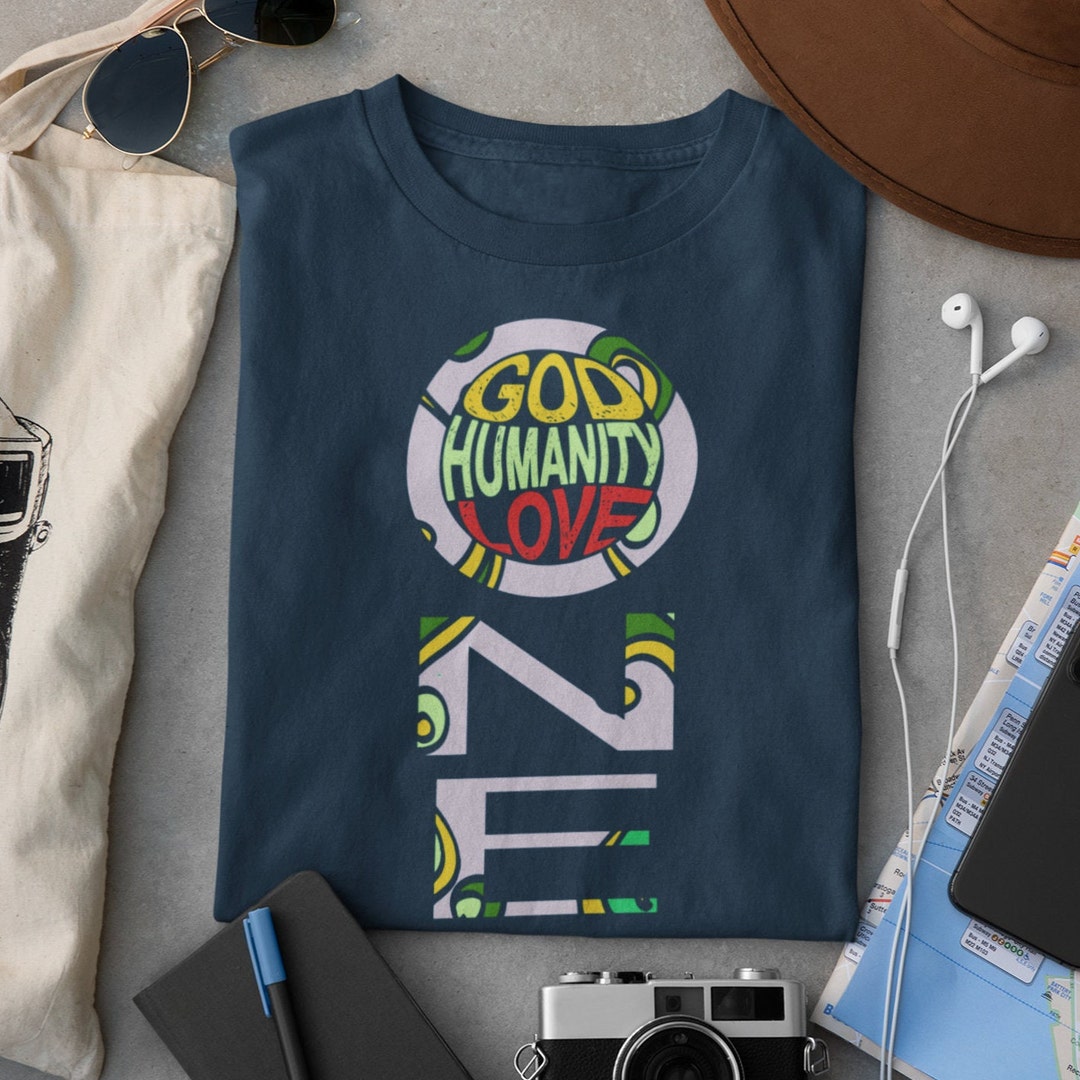 ONE Love ONE God ONE Humanity Tee, Unity T-shirt, Love One Another T ...