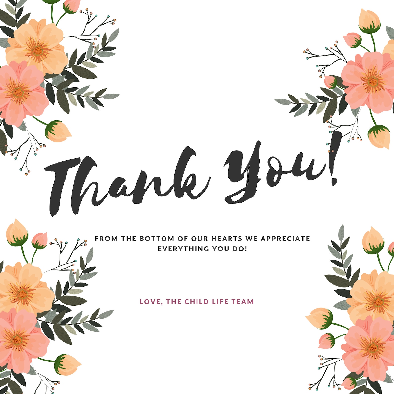Thank You Card Template | Printable | Editable - Etsy UK