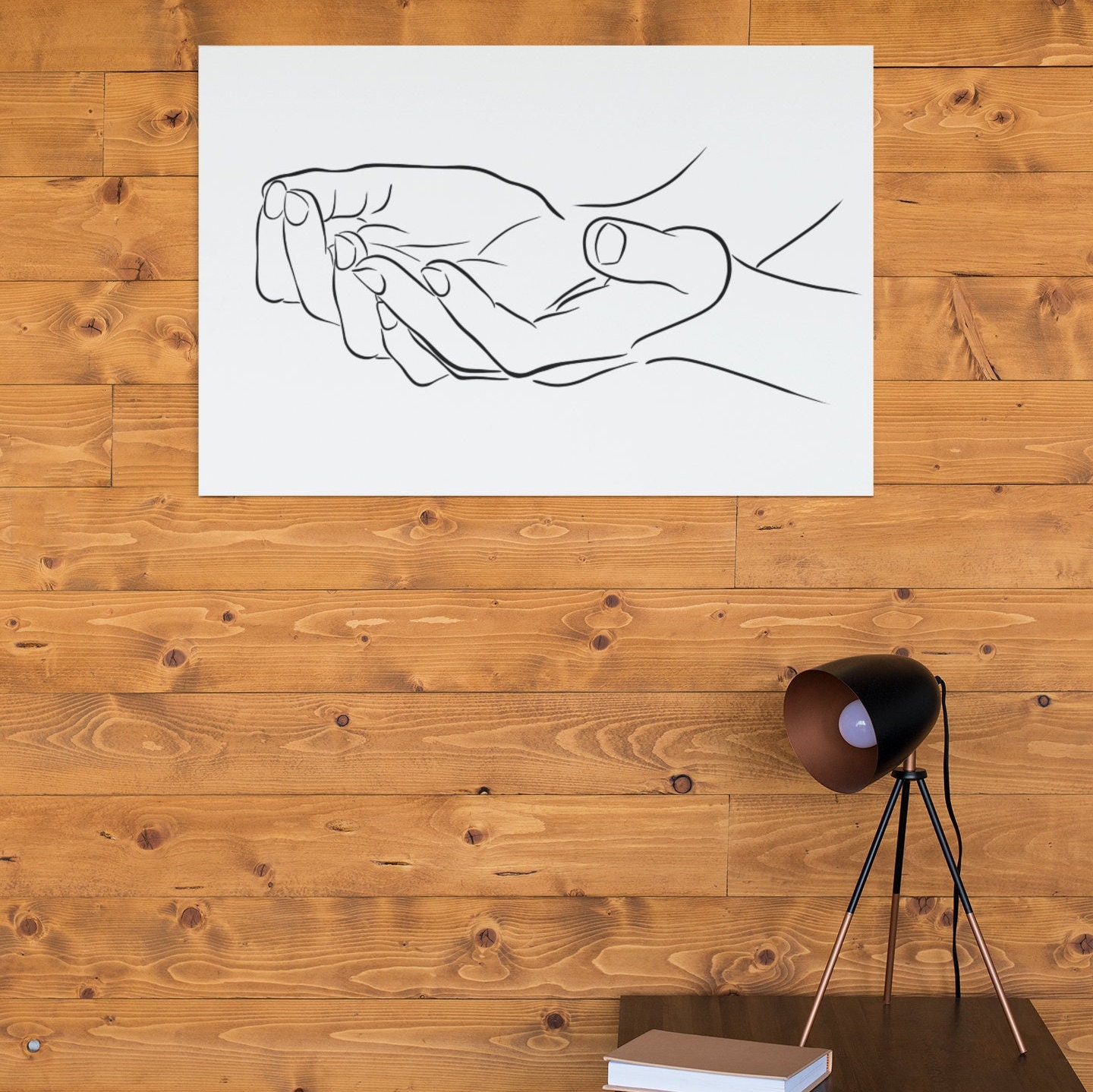 Hands Praying Line Art, Receiving Hands Art, Hands Line Drawing ...